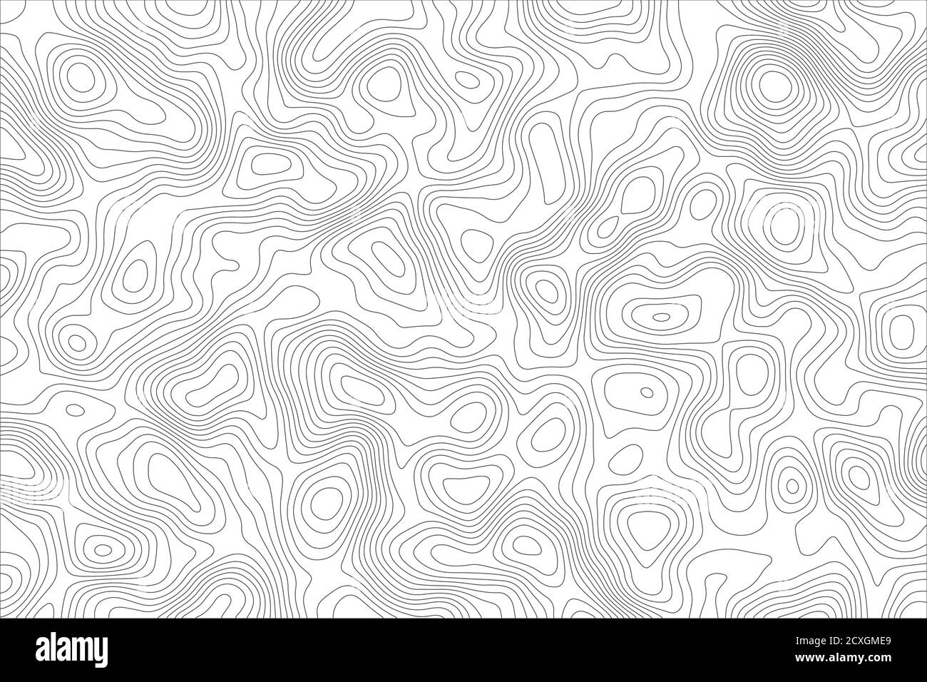 Topographic map Black and White Stock Photos & Images - Alamy