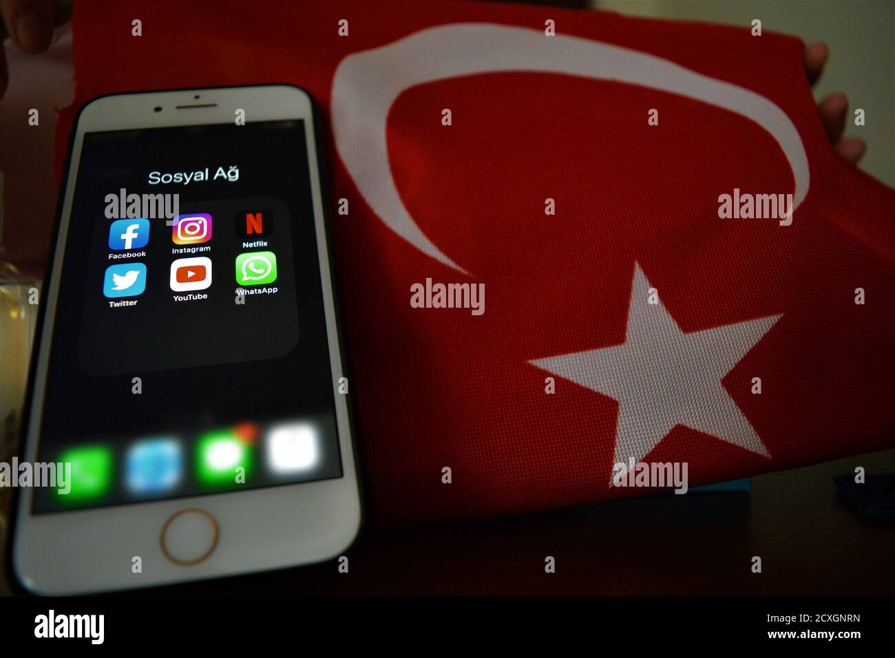 Ankara, Turkey. 1st Oct, 2020. Social media applications are displayed ...