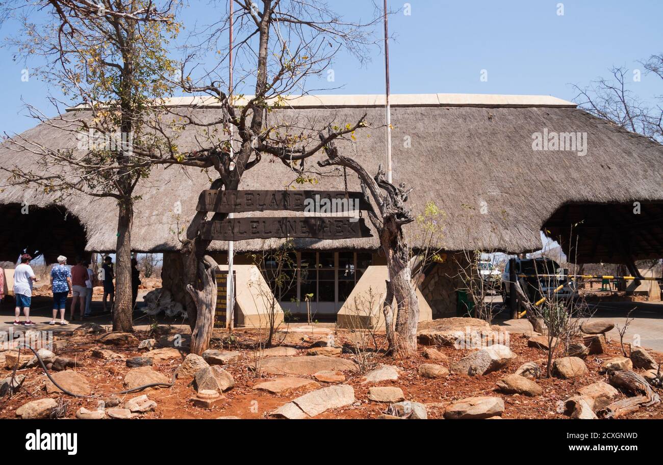 Malelane Gate, Kruger National Park, South Africa Sept 24 2020 ...
