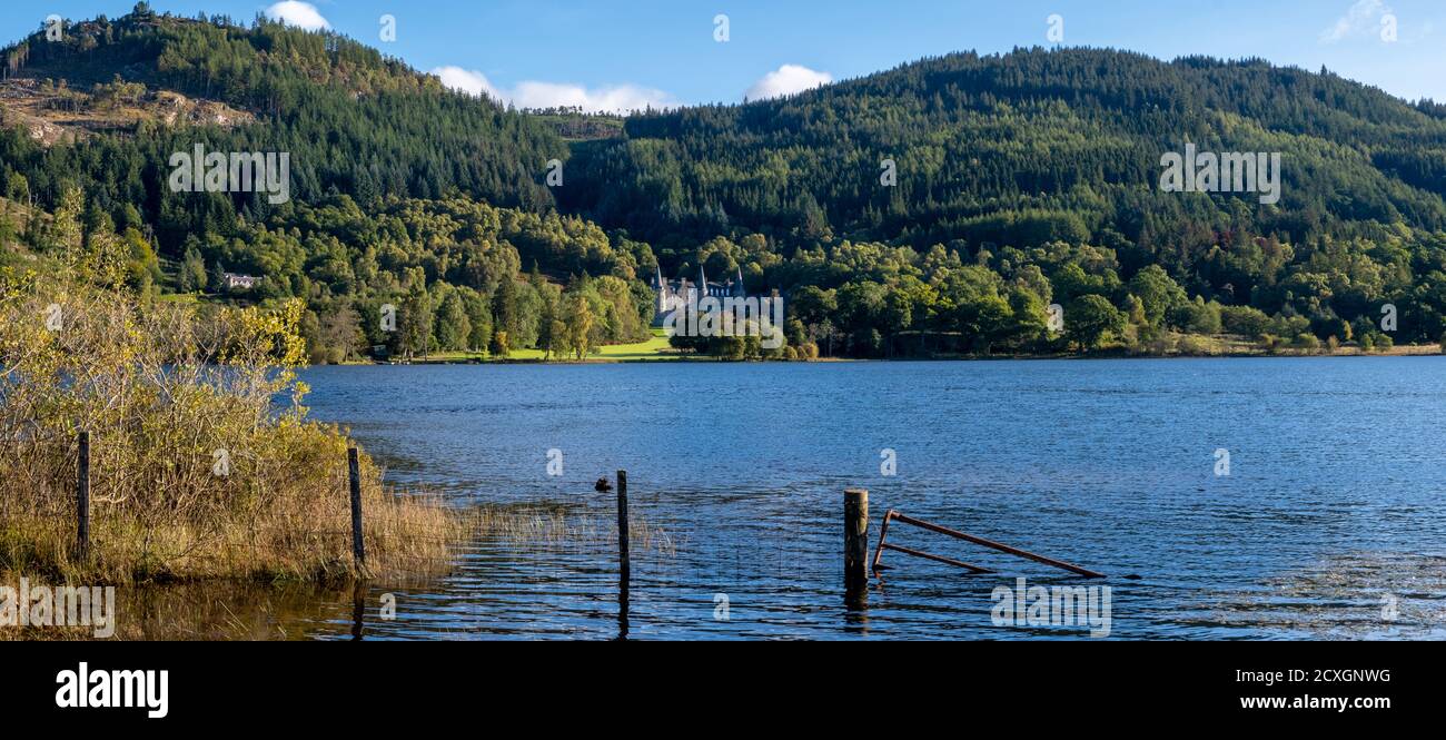 Loch Achray, Loch Lomond & The Trossachs National Park, Scotland Stock ...