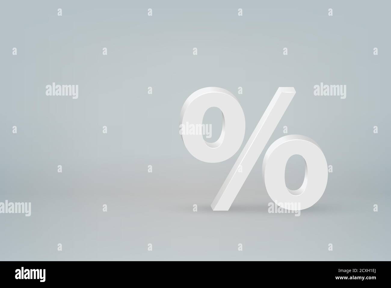 3d percentage mark symbol on scene background Template for your design ...