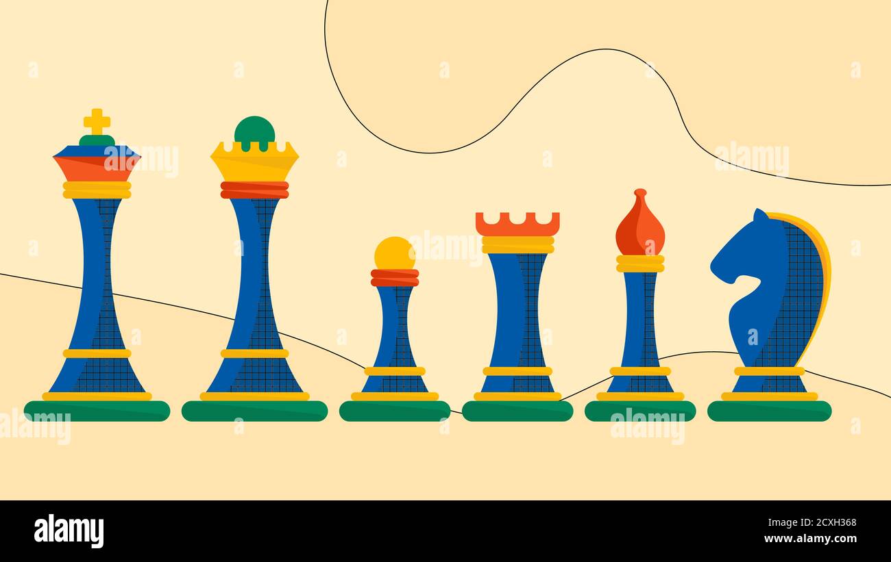 Set of figures for chess Stock Vector Image & Art - Alamy