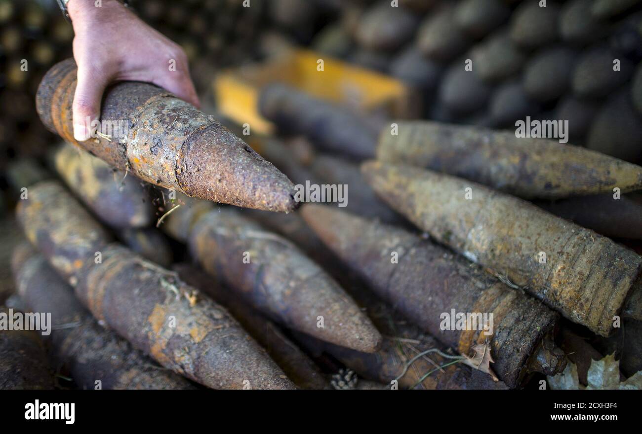 Artillery Shells Ww2 High Resolution Stock Photography and Images - Alamy