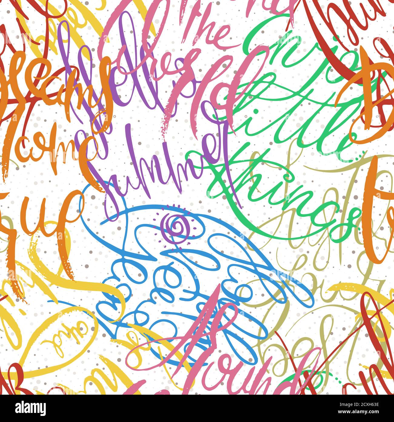 Graffiti background seamless pattern. Hand style tagging. Vandal vector ...