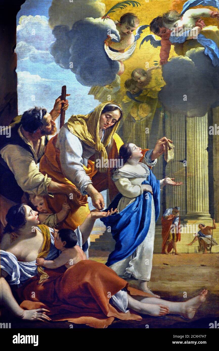 Saint anne and the angels hi-res stock photography and images - Alamy