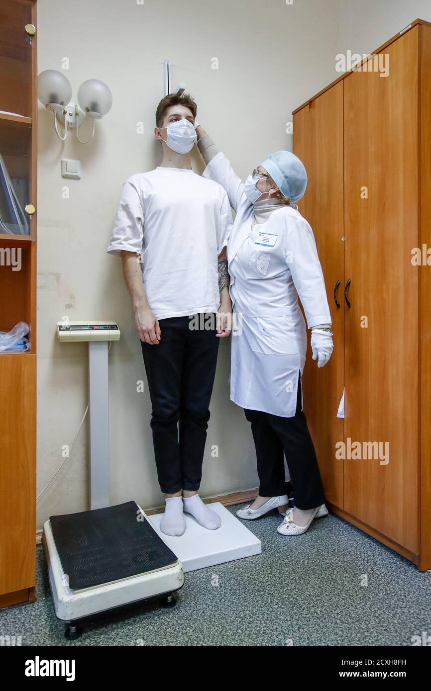 Examination Army Medical Conscript High Resolution Stock Photography ...