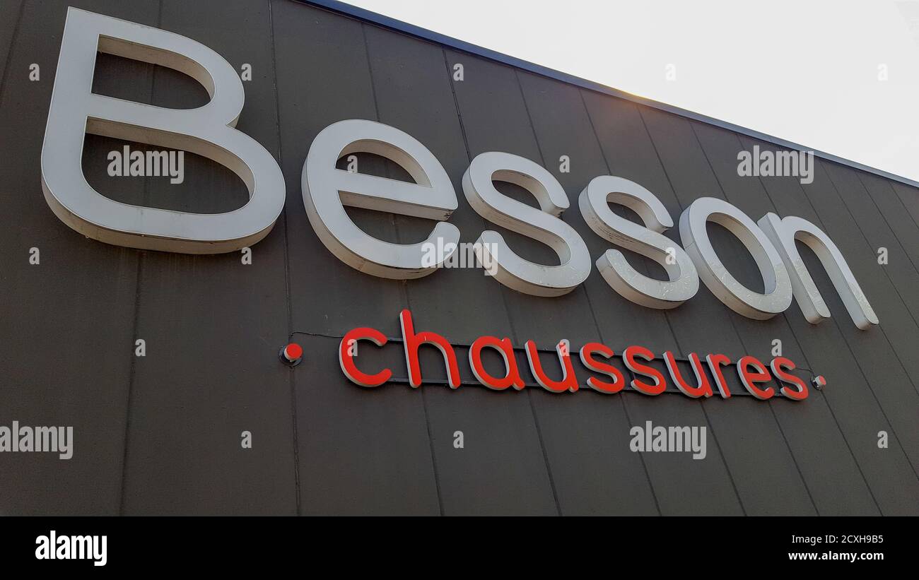 Bordeaux , Aquitaine / France - 09 26 2020 : besson logo and text sign ...