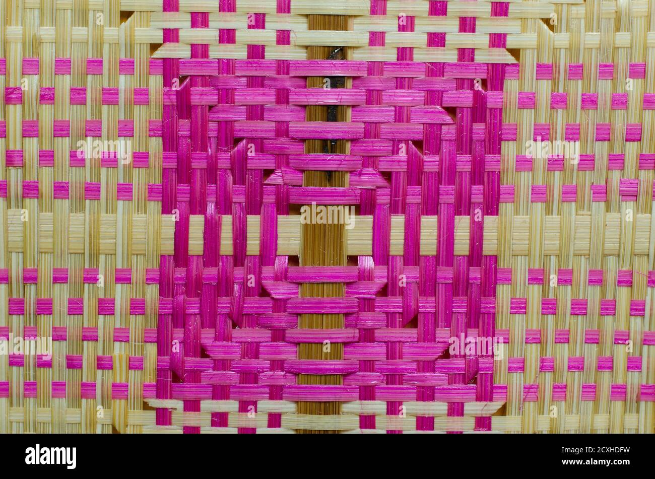 Texture of Traditional Bamboo Waeving Stock Photo - Alamy