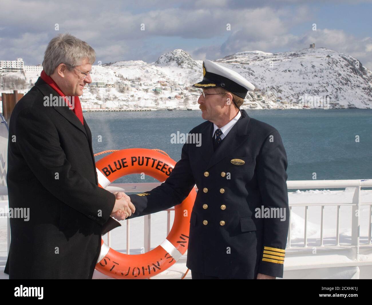 Blue puttees newfoundland hi-res stock photography and images - Alamy