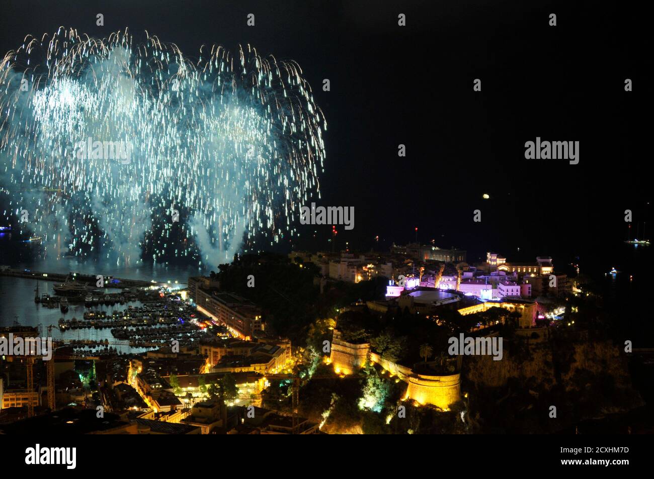 Monaco fireworks july 2011 hi-res stock photography and images - Alamy