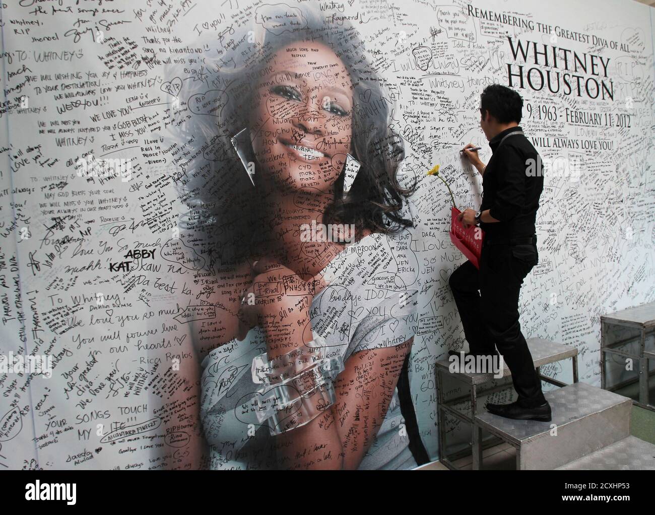 Whitney Houston Death High Resolution Stock Photography and Images - Alamy
