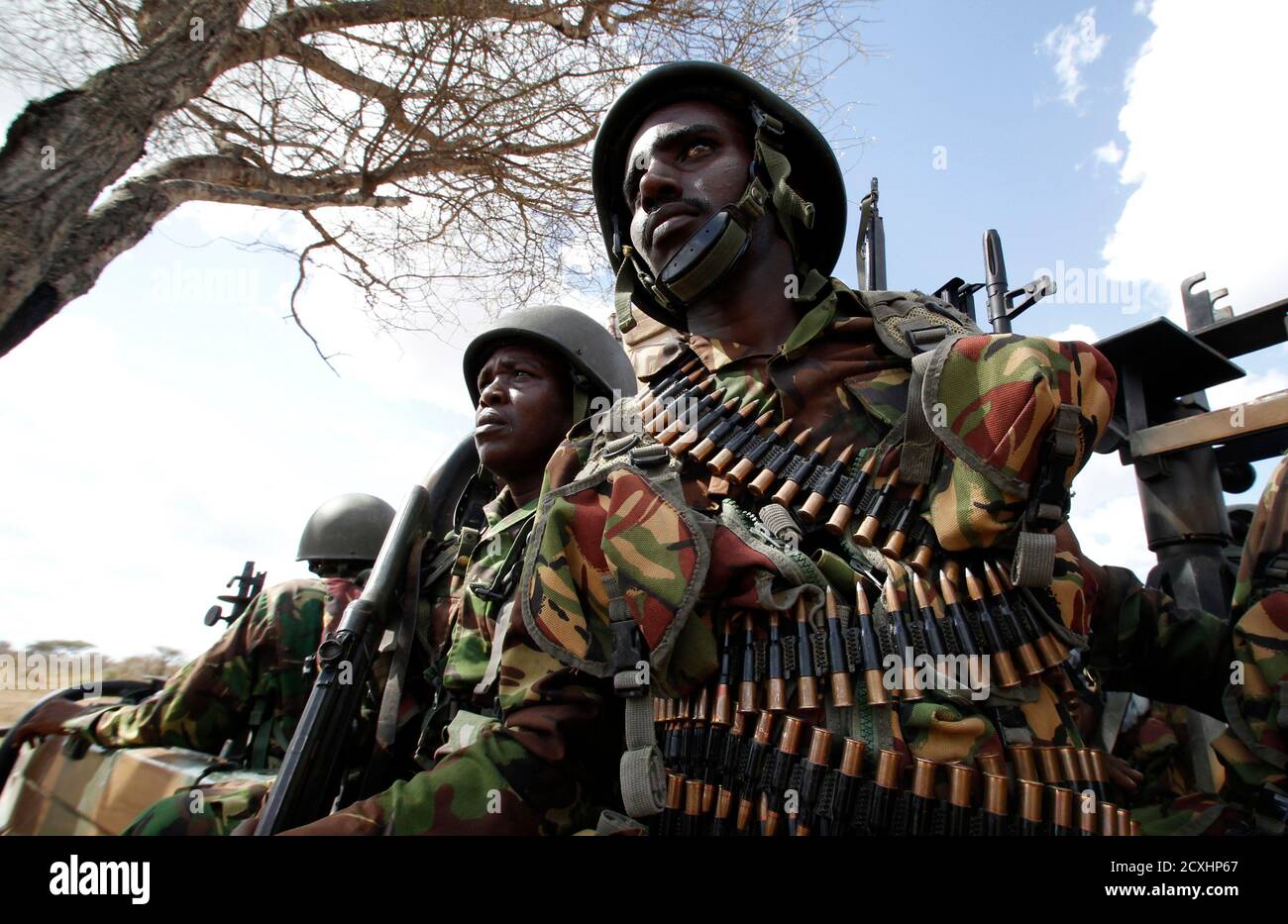 Kenya defence force kdf soldiers hi-res stock photography and images ...