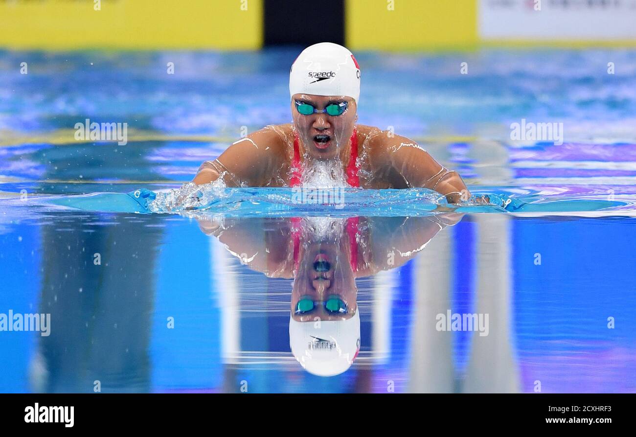 Qingdao, China's Shandong Province. 1st Oct, 2020. Yu Jingyao of ...