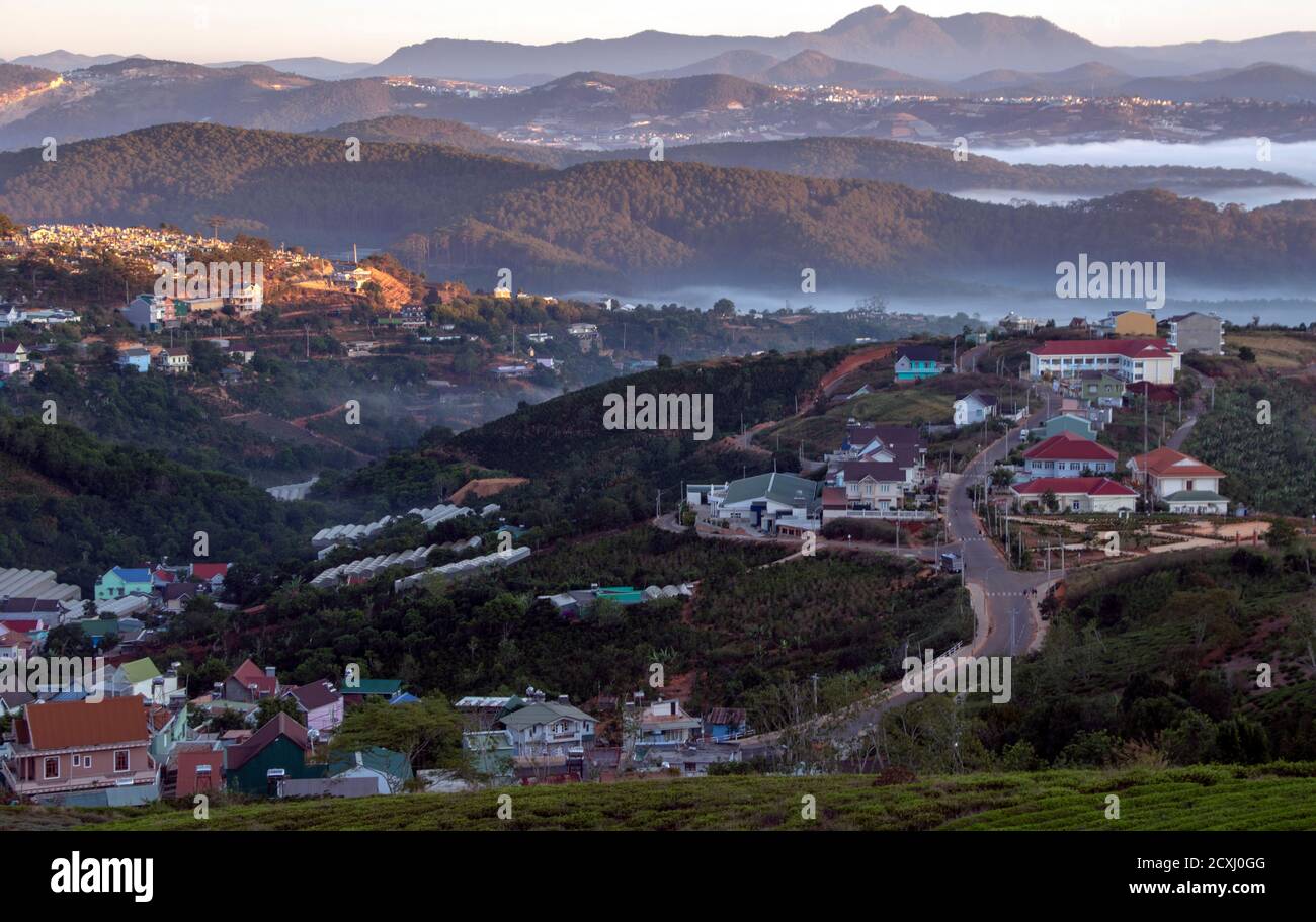 an early Da Lat land bridge Stock Photo - Alamy