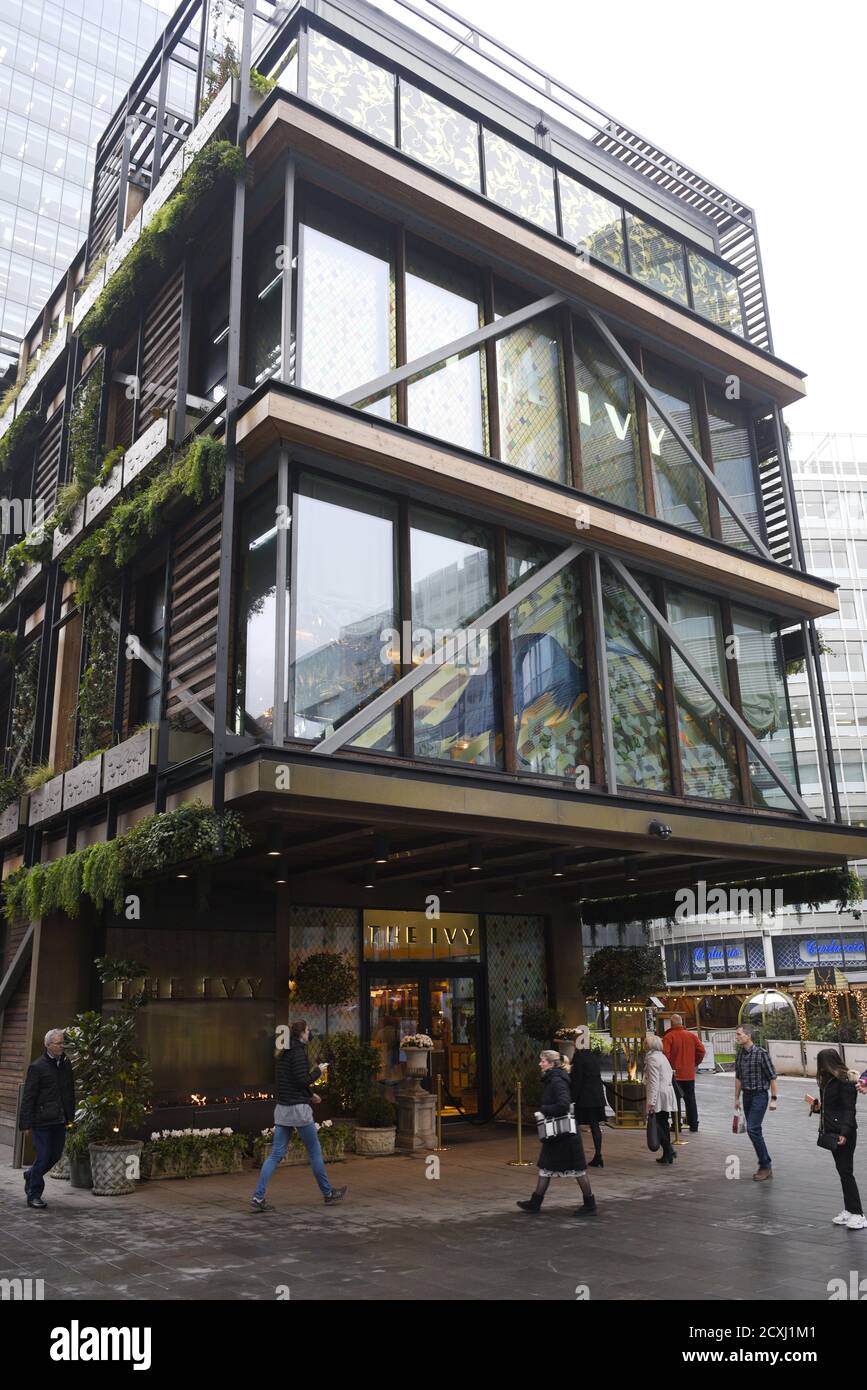 The Ivy Spinningfields Manchester. A prestigious restaurant in the city ...