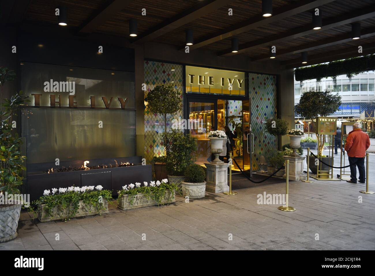 The Ivy Spinningfields Manchester. A prestigious restaurant in the city ...