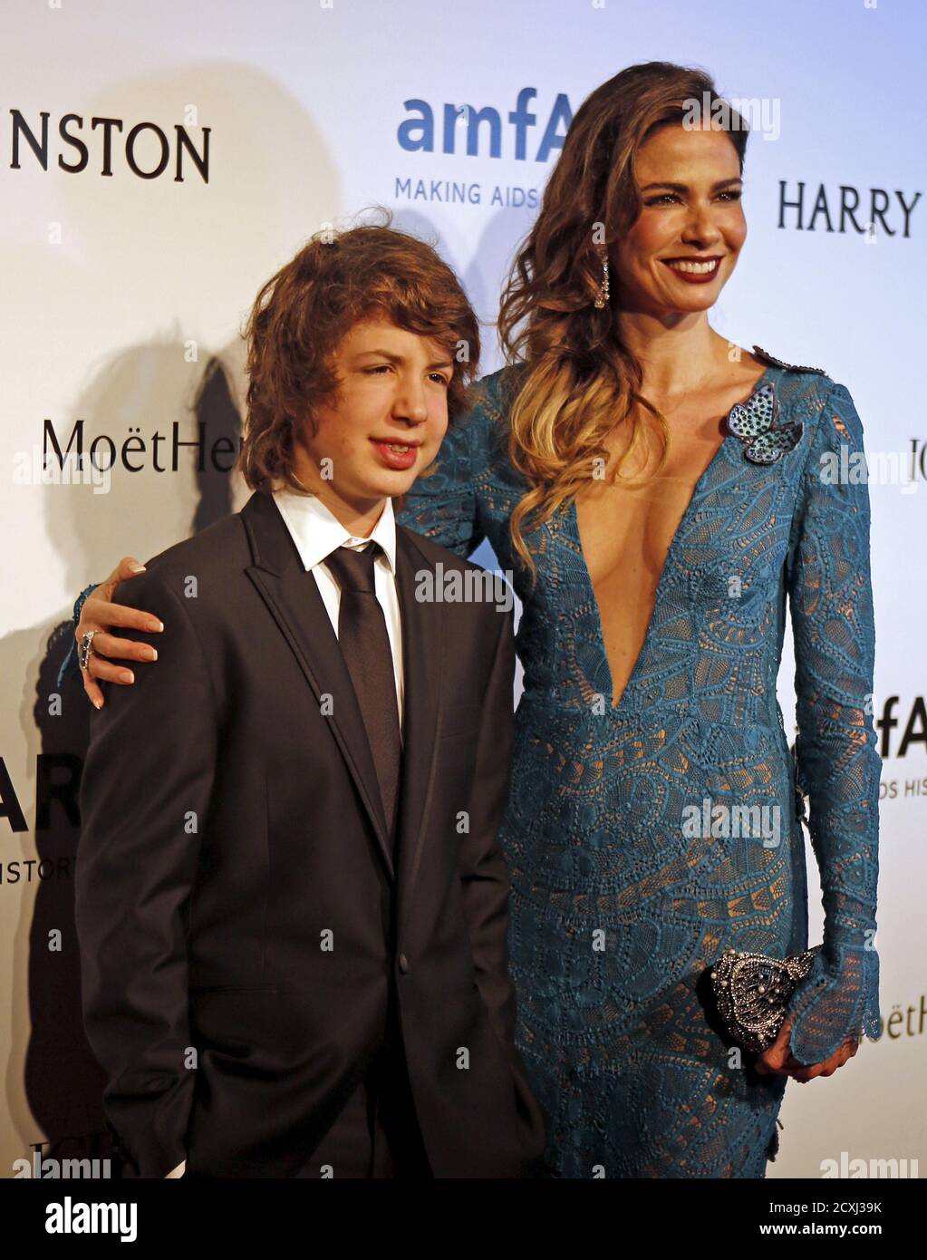 Luciana gimenez and lucas jagger hi-res stock photography and images ...
