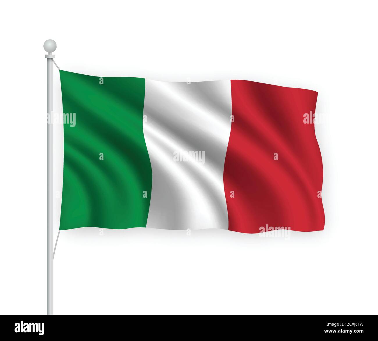 3d Waving Flag Of Italy Italy Flag Loop Waving Flag With Highly
