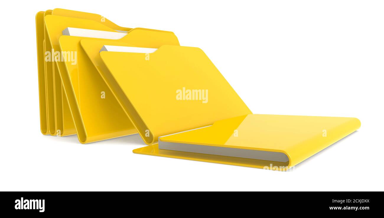 Storage office folders icon Cut Out Stock Images & Pictures - Alamy