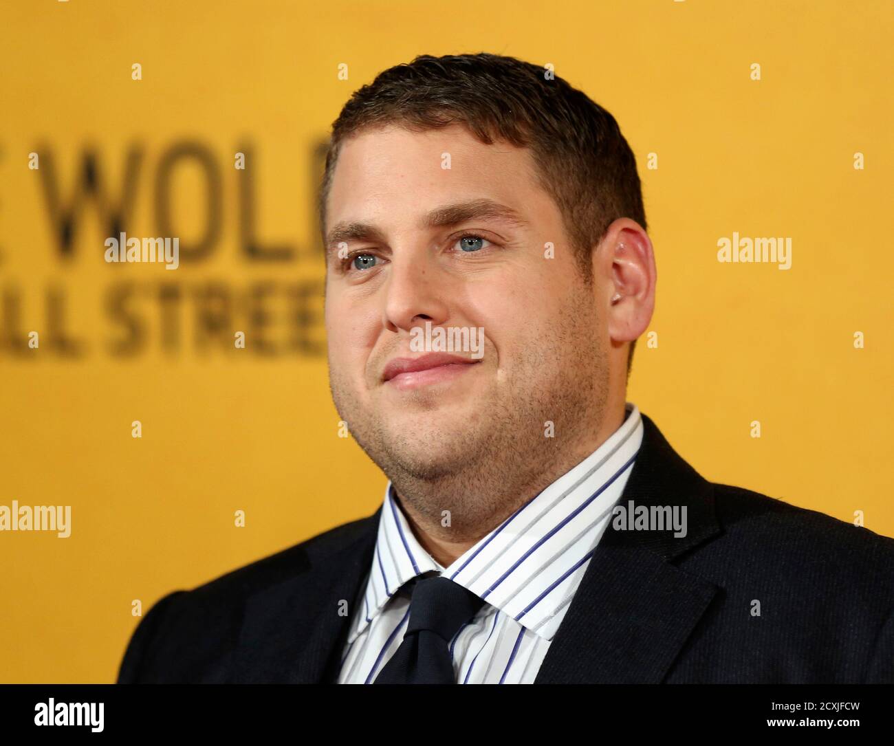 The Wolf Of Wall Street Premiere London High Resolution Stock ...