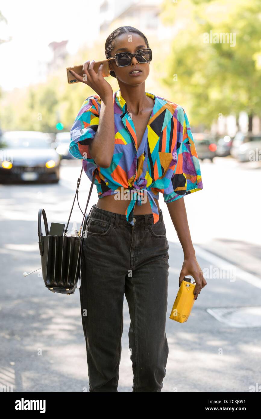 Model after Fendi Stock Photo - Alamy