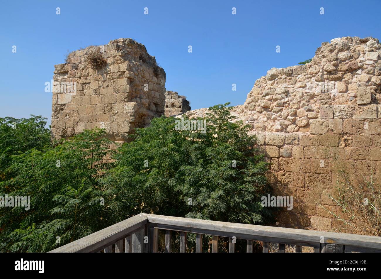 Israel, Coastal Plains, Emek Hefer, Tel Qaqun known to the Crusaders as ...
