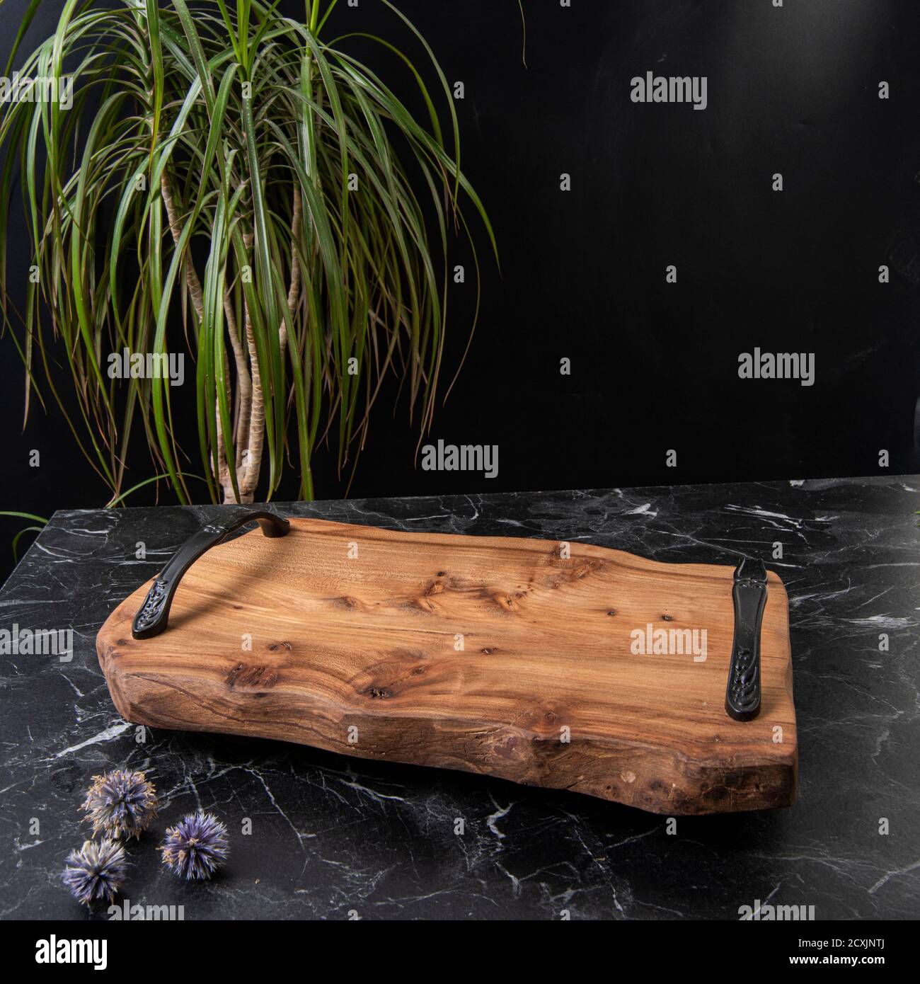 Wooden tea tray hi-res stock photography and images - Alamy