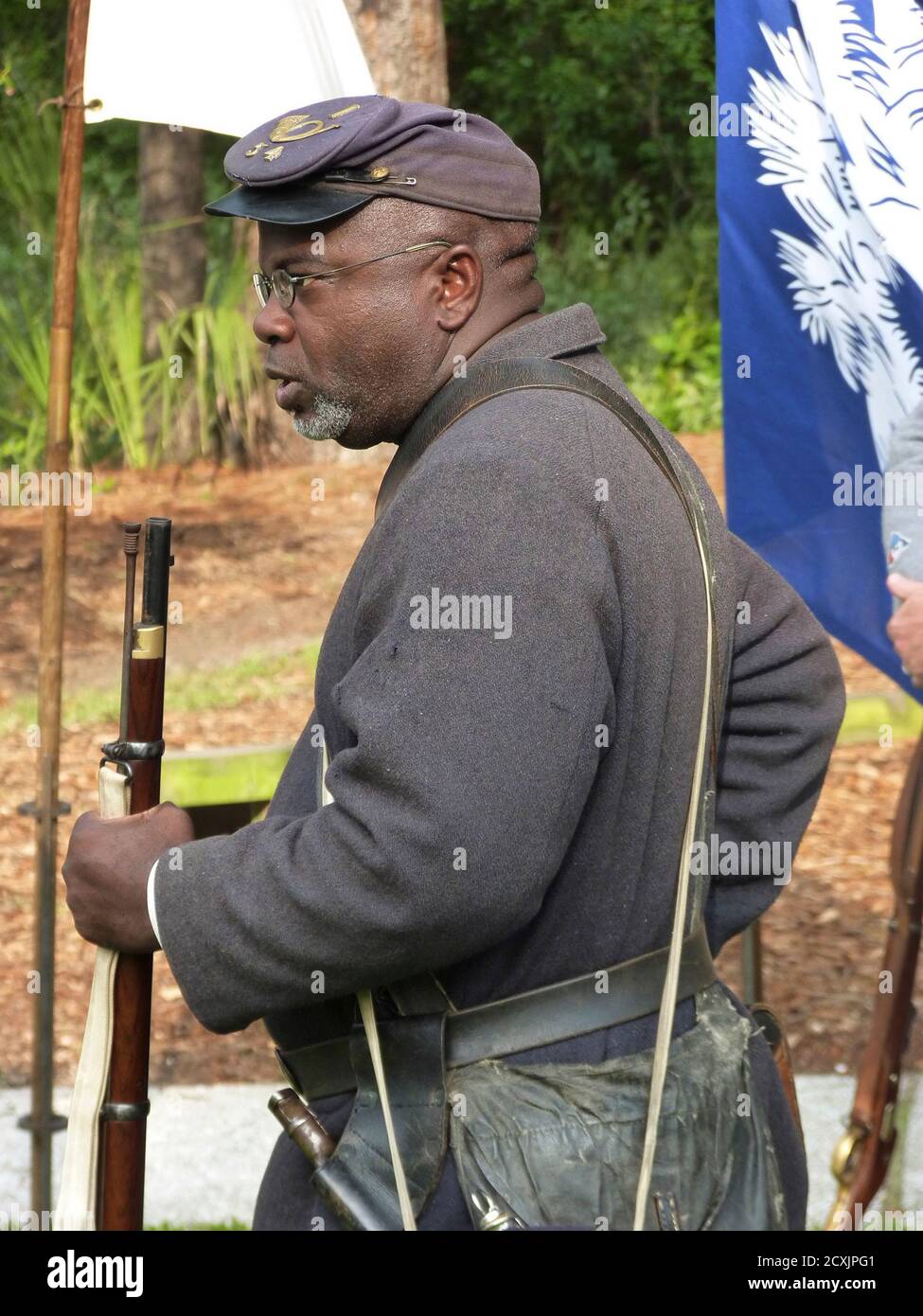 Black soldiers 54th massachusetts regiment hi-res stock photography and ...