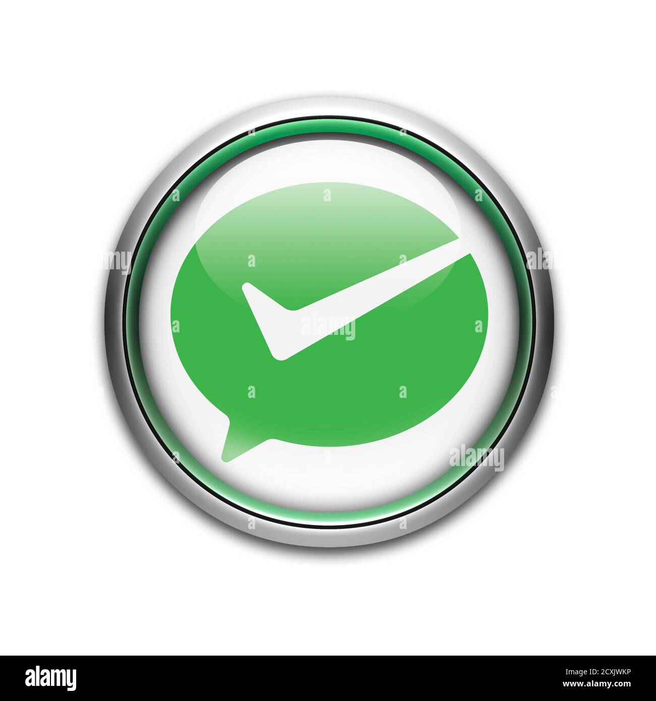 We Chat logo Stock Photo - Alamy