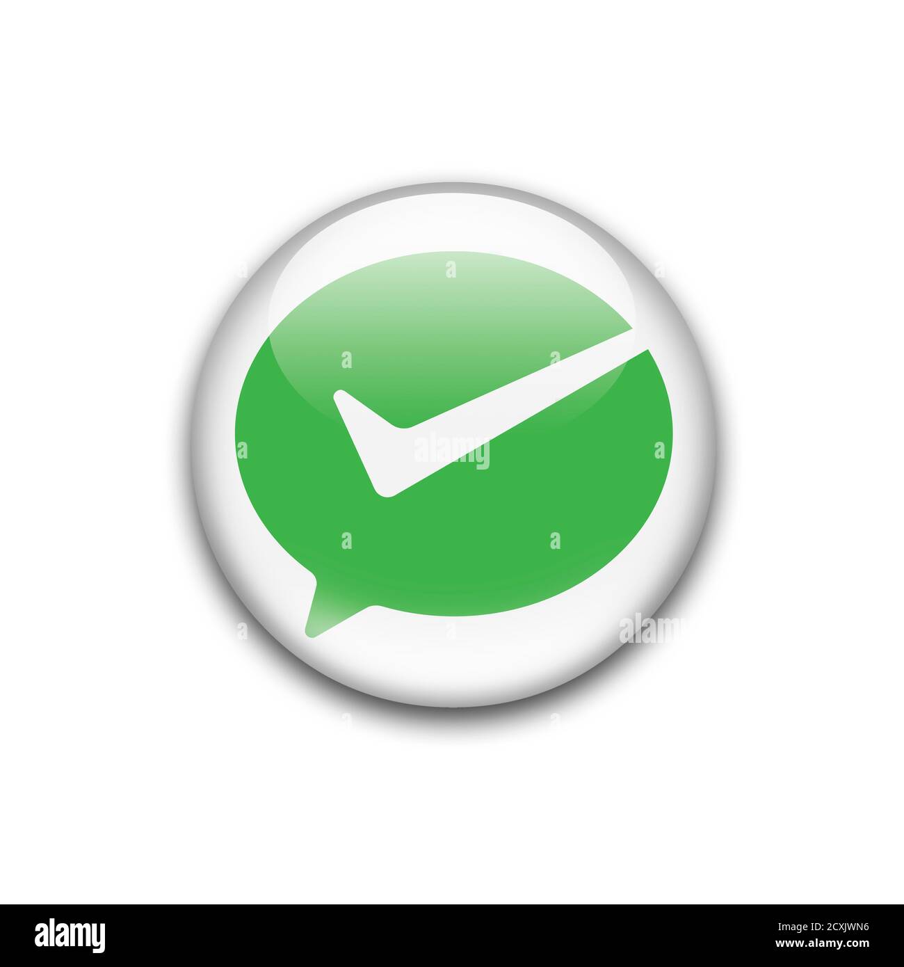 We Chat logo Stock Photo - Alamy
