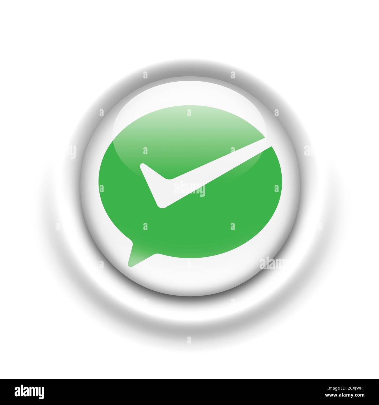 We Chat logo Stock Photo - Alamy