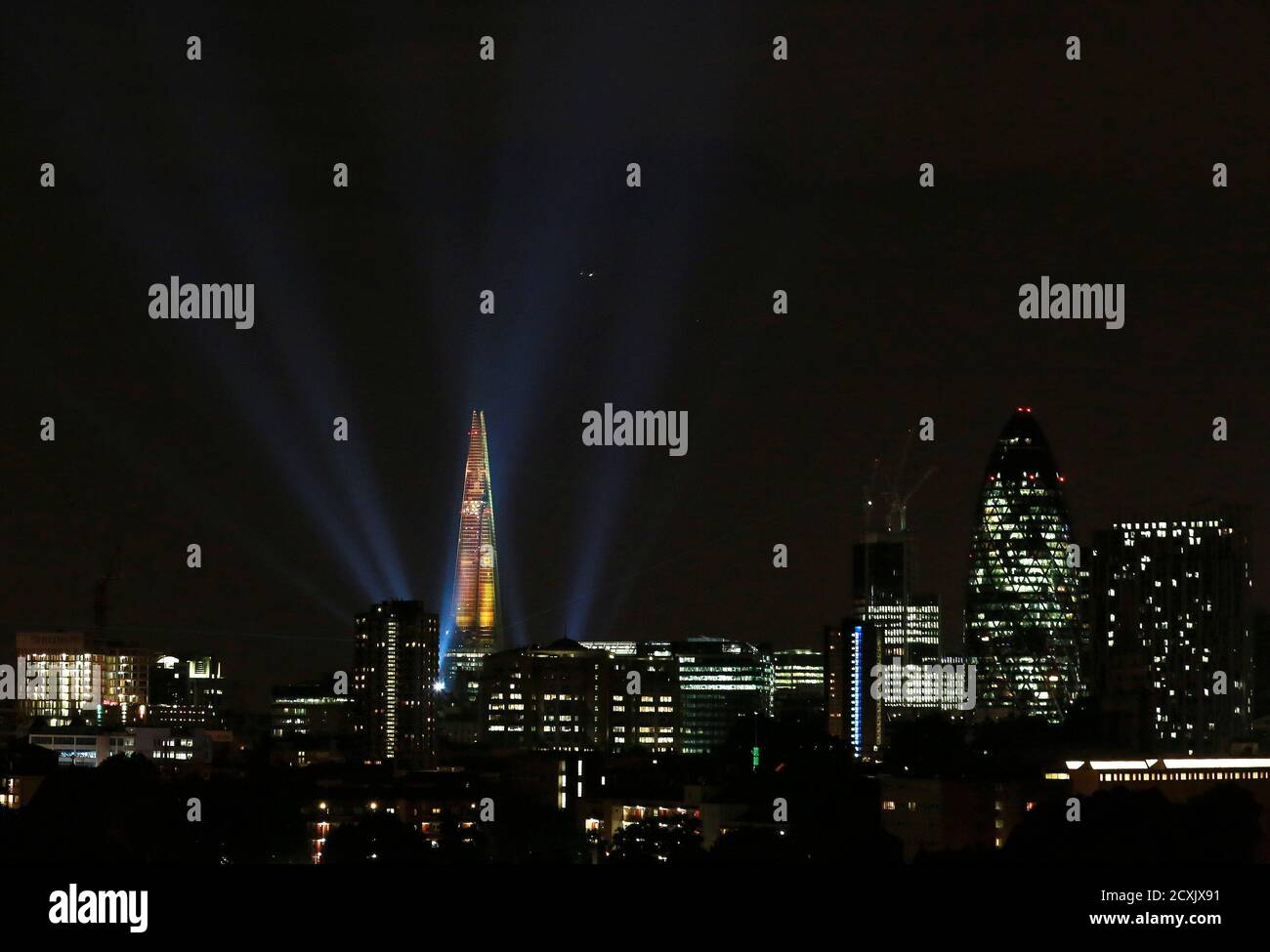 Including The Shard And The Gherkin High Resolution Stock Photography ...