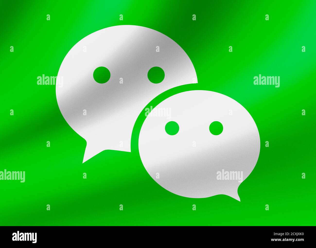 We Chat logo Stock Photo - Alamy