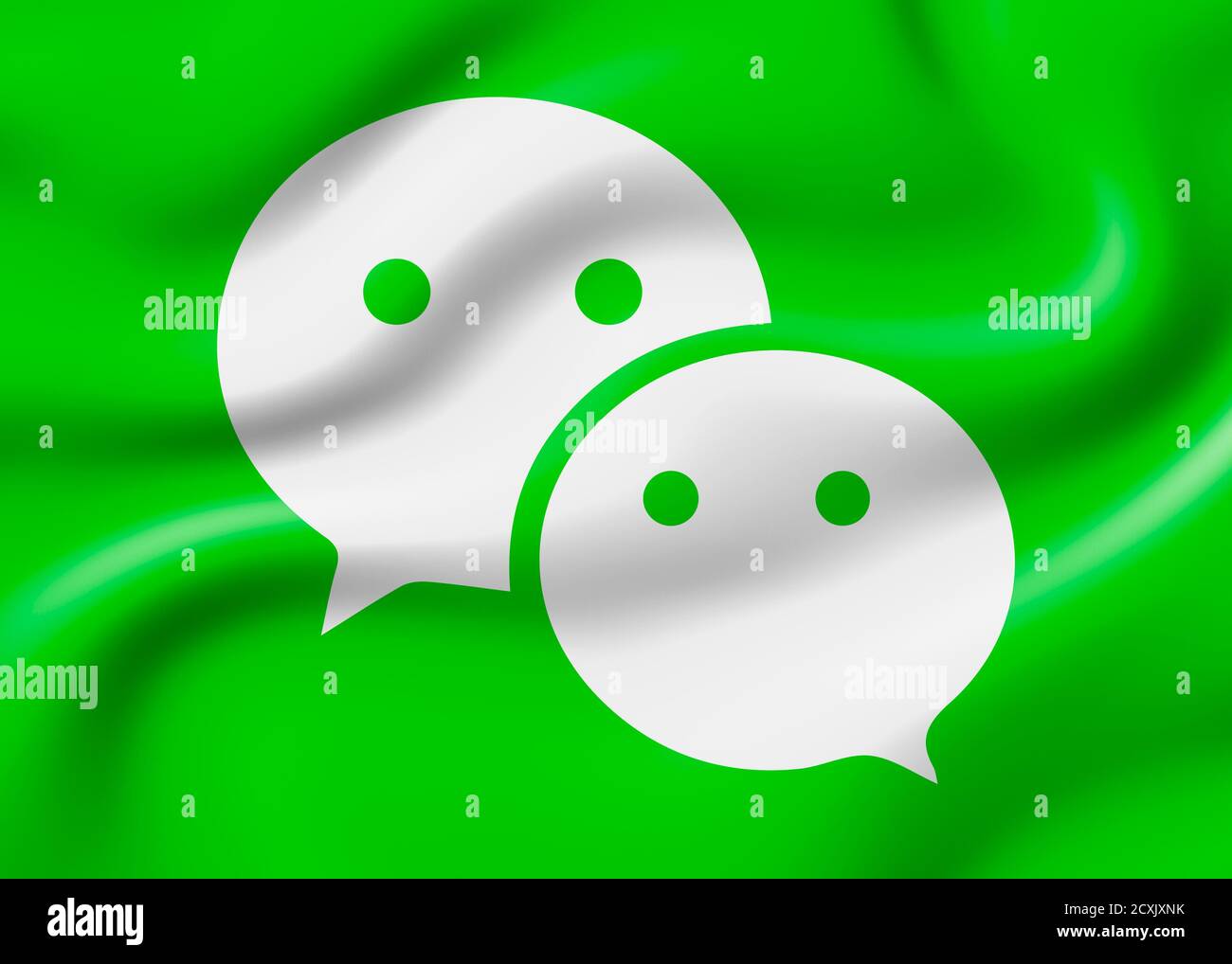 We Chat logo Stock Photo - Alamy