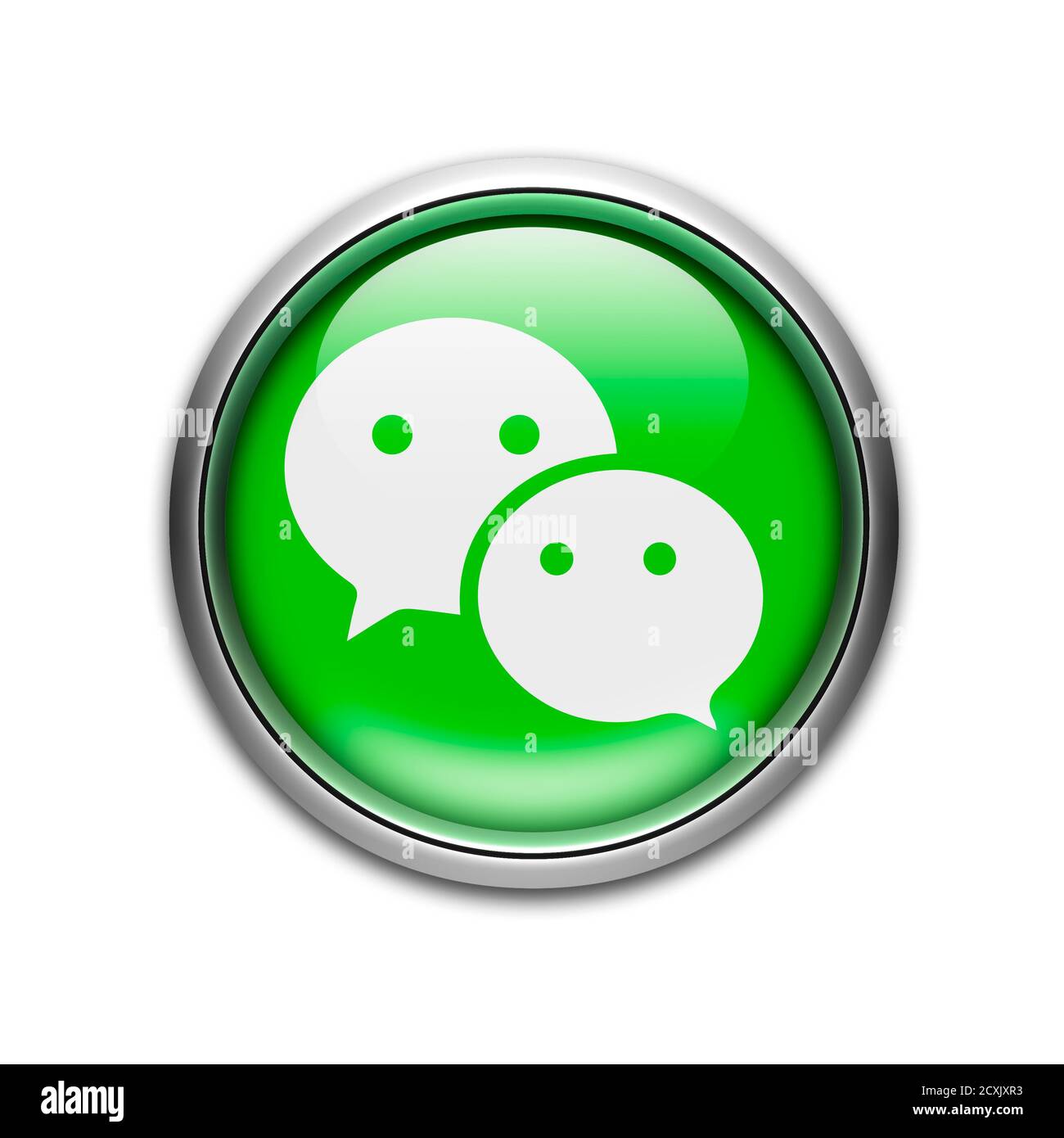 We Chat logo Stock Photo - Alamy
