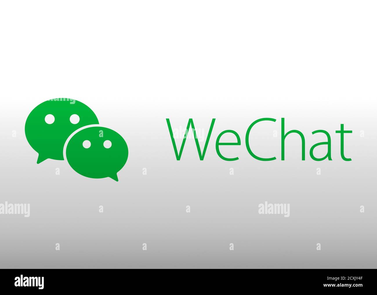 We Chat logo Stock Photo - Alamy