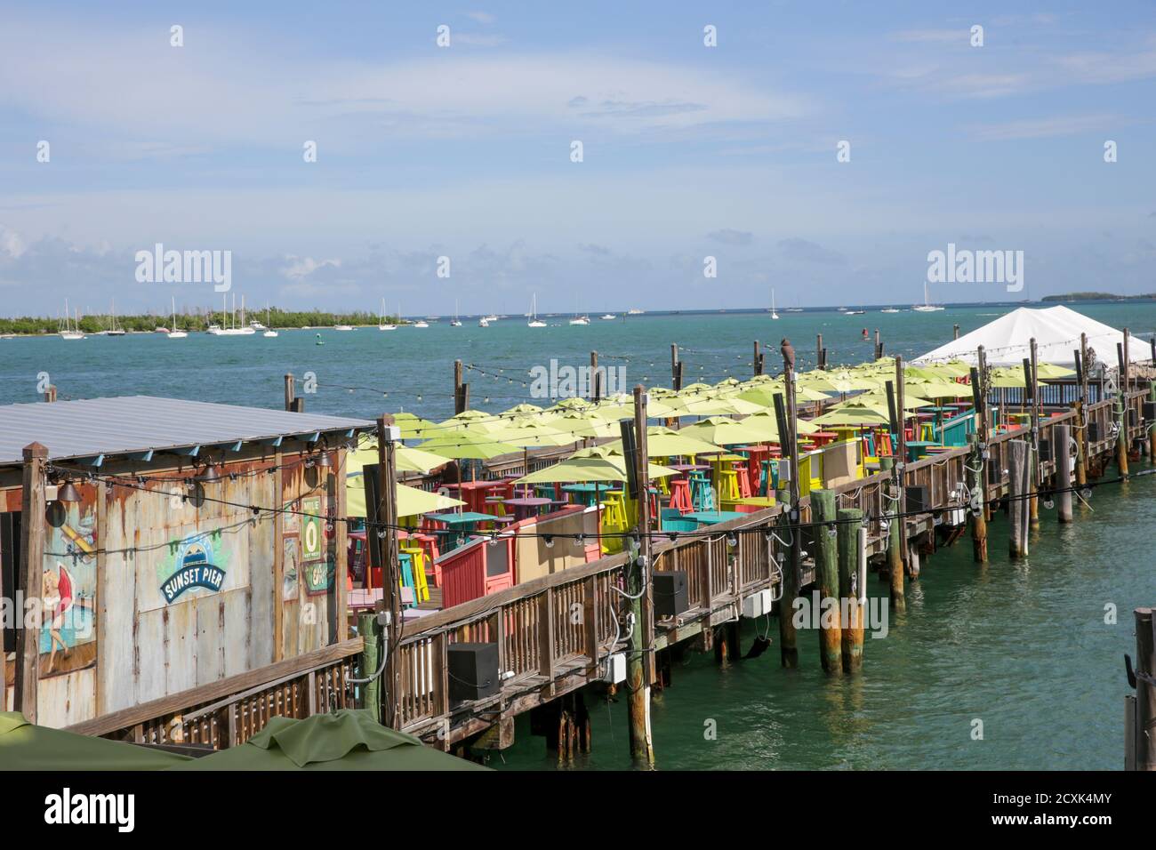 West pier sunset hi-res stock photography and images - Alamy