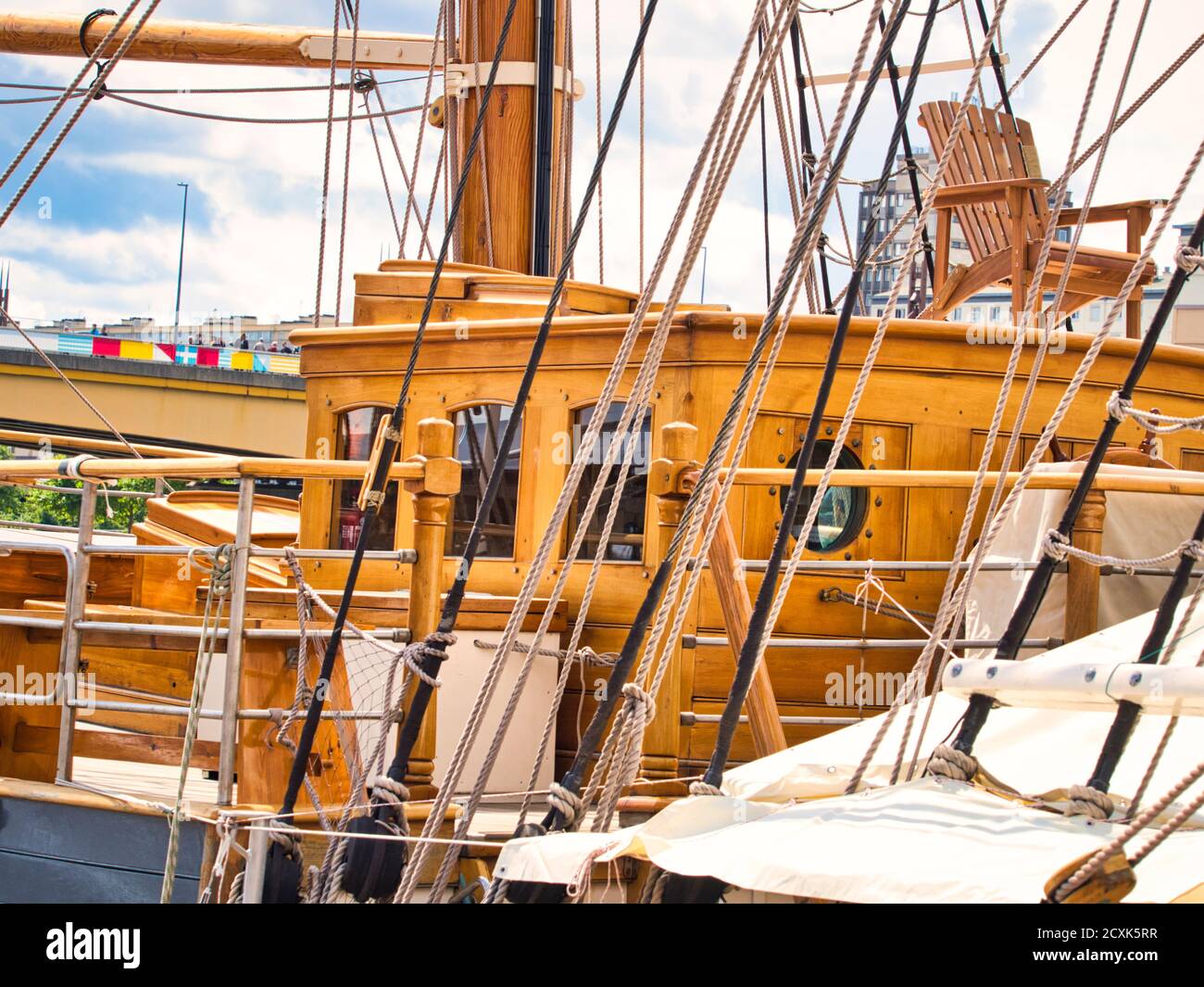 Old three masted schooner hi-res stock photography and images - Alamy