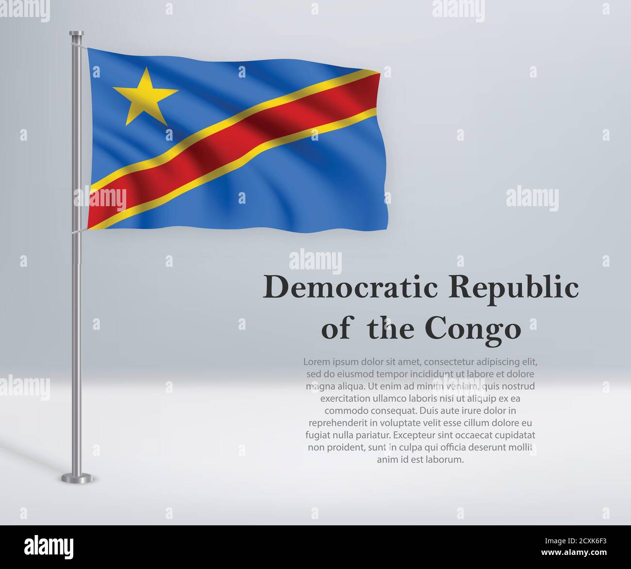 White background dr congo Stock Vector Images - Alamy