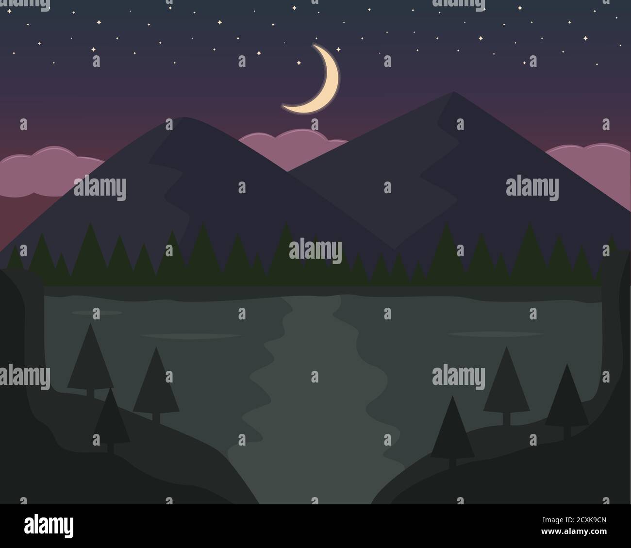 Outdoor viewpoint Stock Vector Images - Alamy