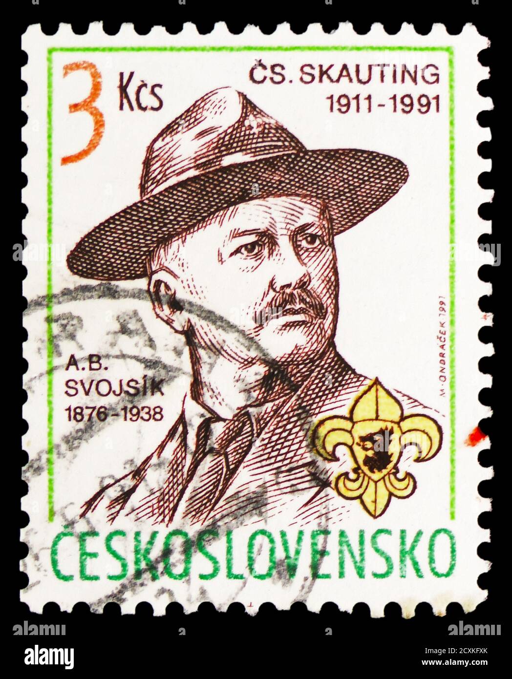 MOSCOW, RUSSIA - SEPTEMBER 28, 2020: Postage stamp printed in ...