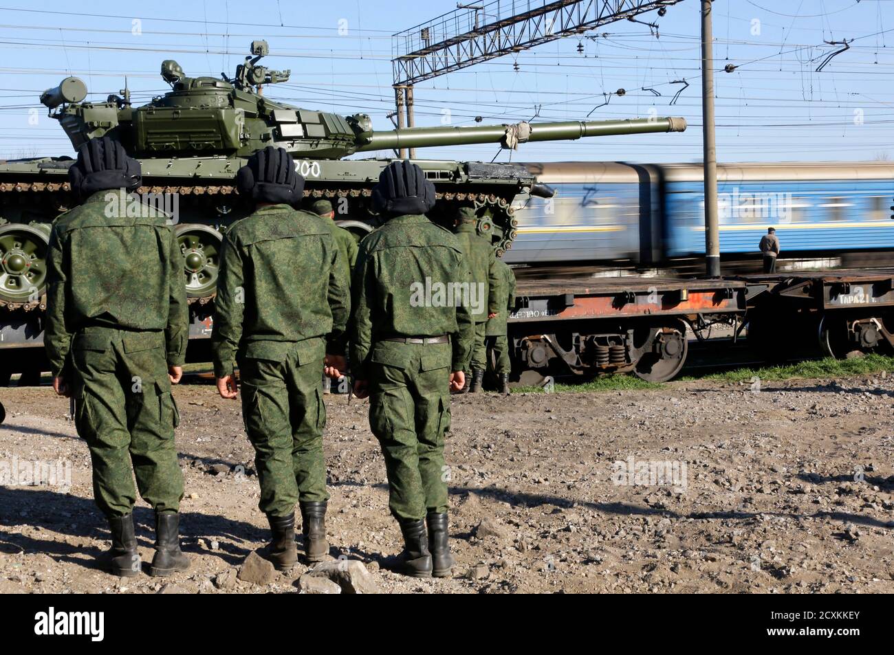 Tank crew members hi-res stock photography and images - Alamy