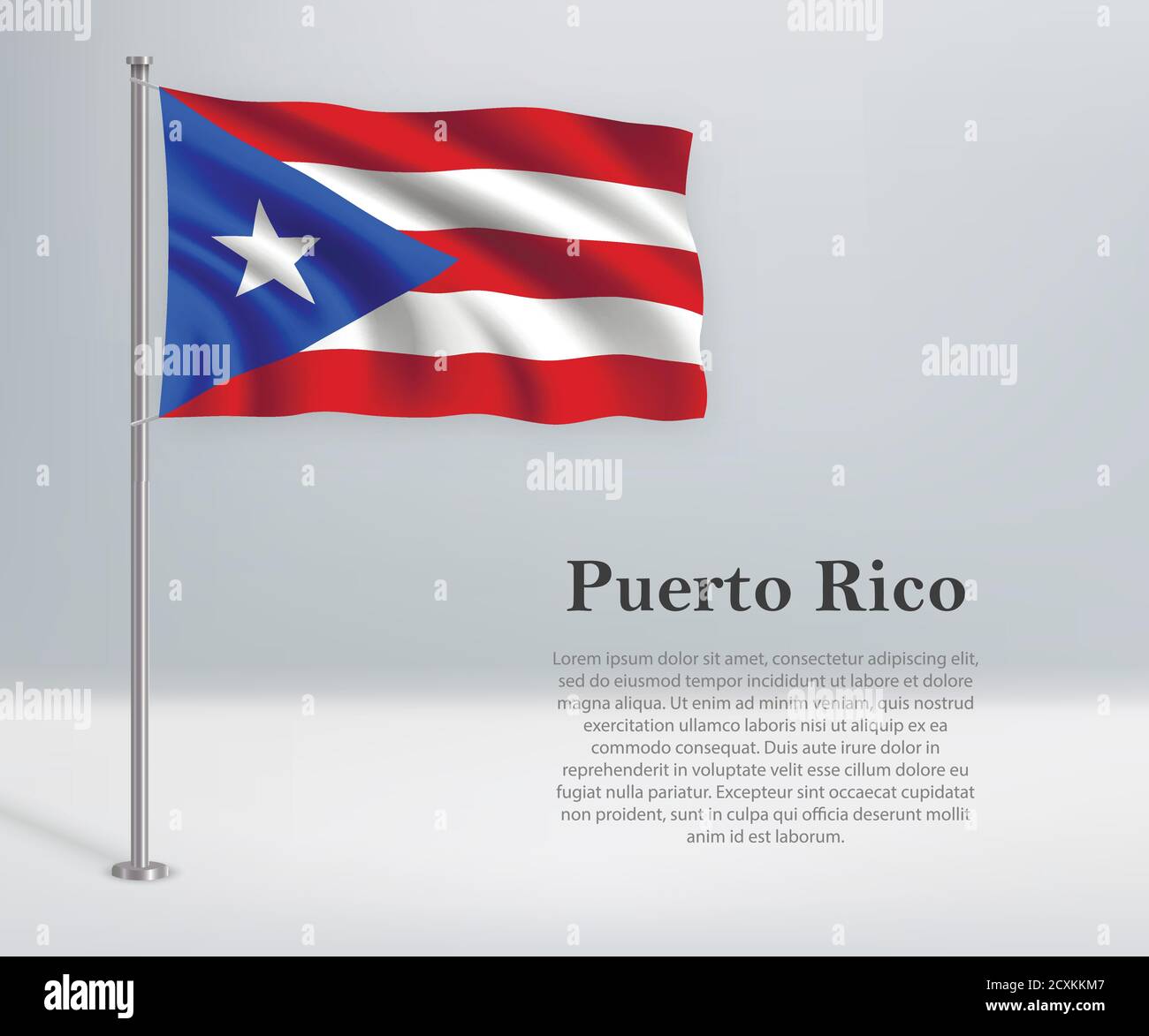 Hanging puerto rico flag hi-res stock photography and images - Alamy