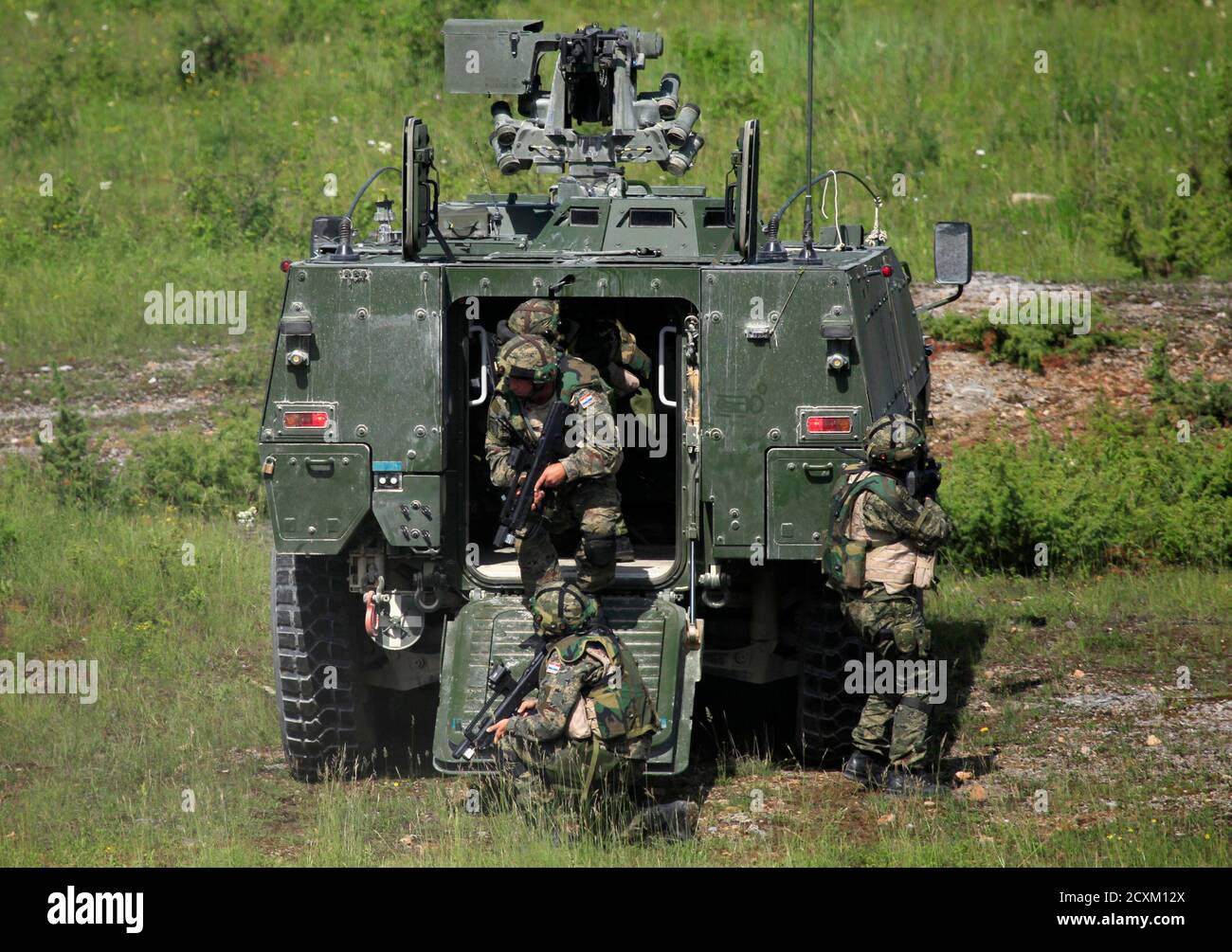 Croatian soldiers hi-res stock photography and images - Alamy