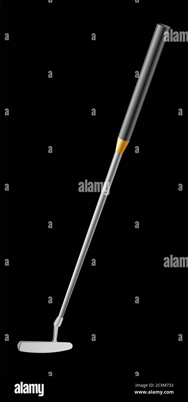 The putter Stock Vector Images - Alamy