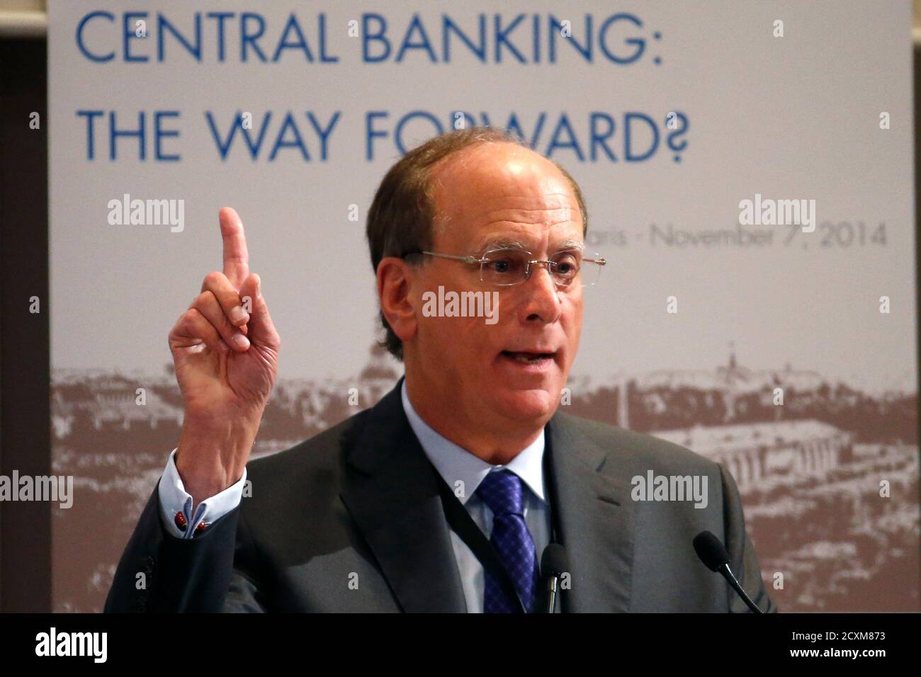 Blackrock ceo laurence fink hi-res stock photography and images - Alamy