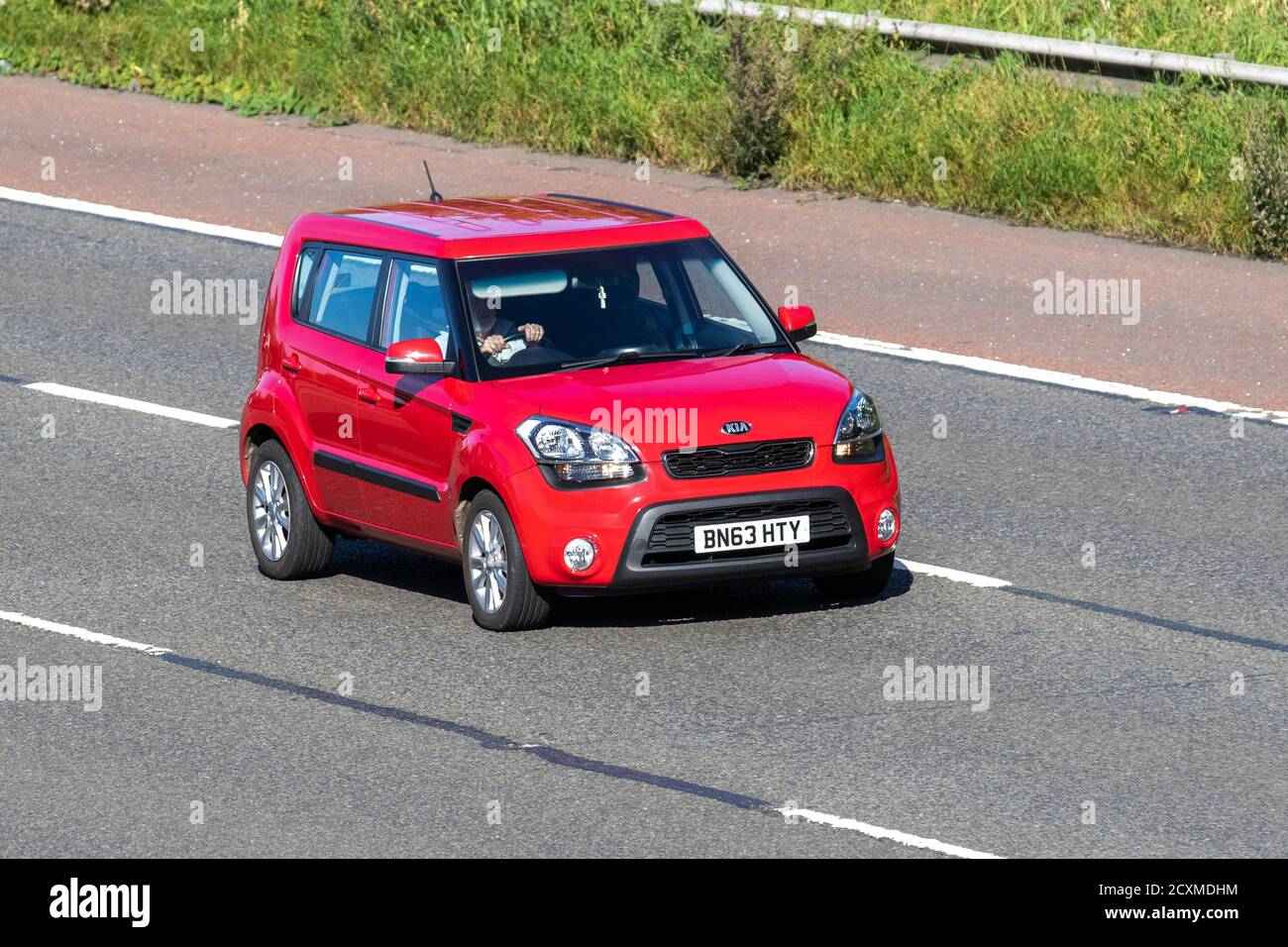 Kia soul red cars hi-res stock photography and images - Alamy
