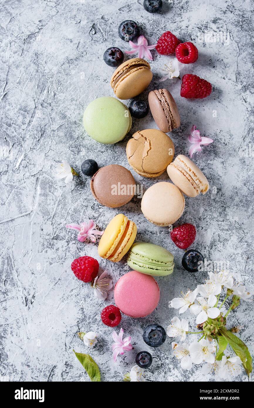 Macaron texture hi-res stock photography and images - Alamy