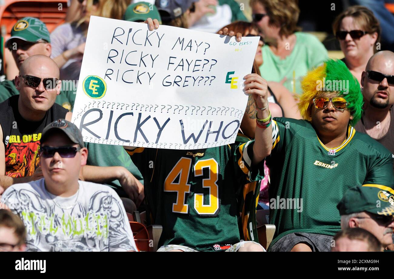 Toronto argonauts fans hi-res stock photography and images - Alamy