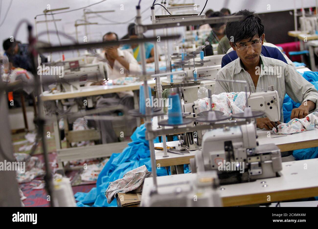 India Factory Clothes High Resolution Stock Photography and Images - Alamy